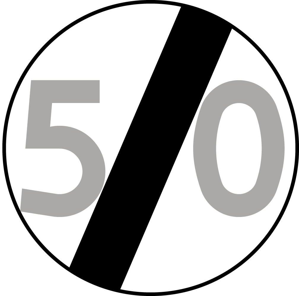 Znak B-34, 50 km/h, folia II generacji, 600 mm - Ceny i opinie - Ceneo.pl