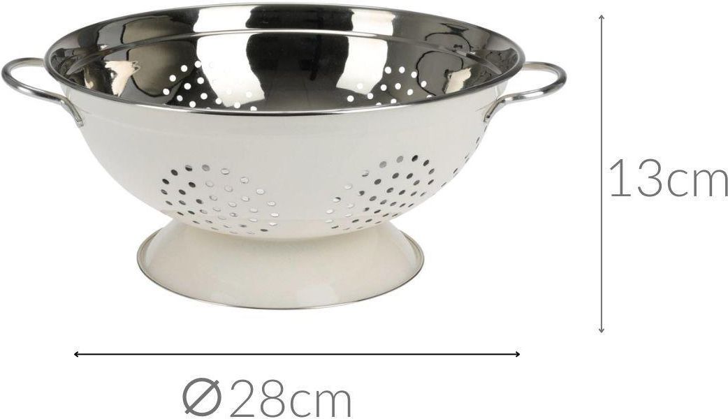 Eh Excellent Houseware Durszlak Metalowy Duży 28Cm (A12441240) - Opinie ...