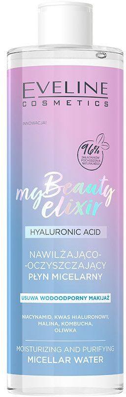 Eveline myBeauty Elixir Płyn Micelarny Kwas Hialuronowy Nawilżająco-Oczyszczający 400ml - Opinie ...