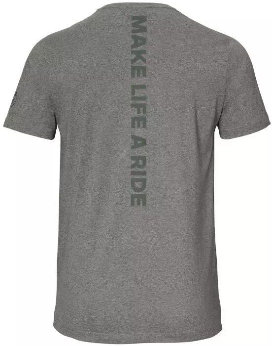 Odzież motocyklowa Bmw Koszulka Make Life A Ride Męska Szary - Opinie i ...