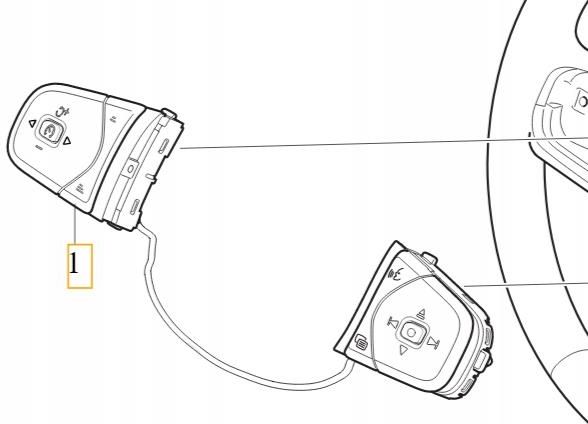 VOLVO OE VOLVO V60 II PRZYCISKI W KIEROWNICE PIANO BLACK OE 32316040 ...