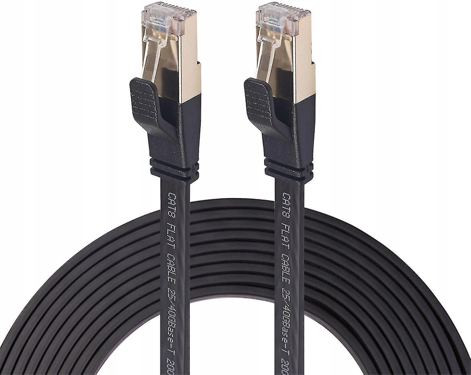 INNA BJXY CAT 8 RJ45 DOUBLE SHIELDED FLAT NETWORK CABLE INNY ...