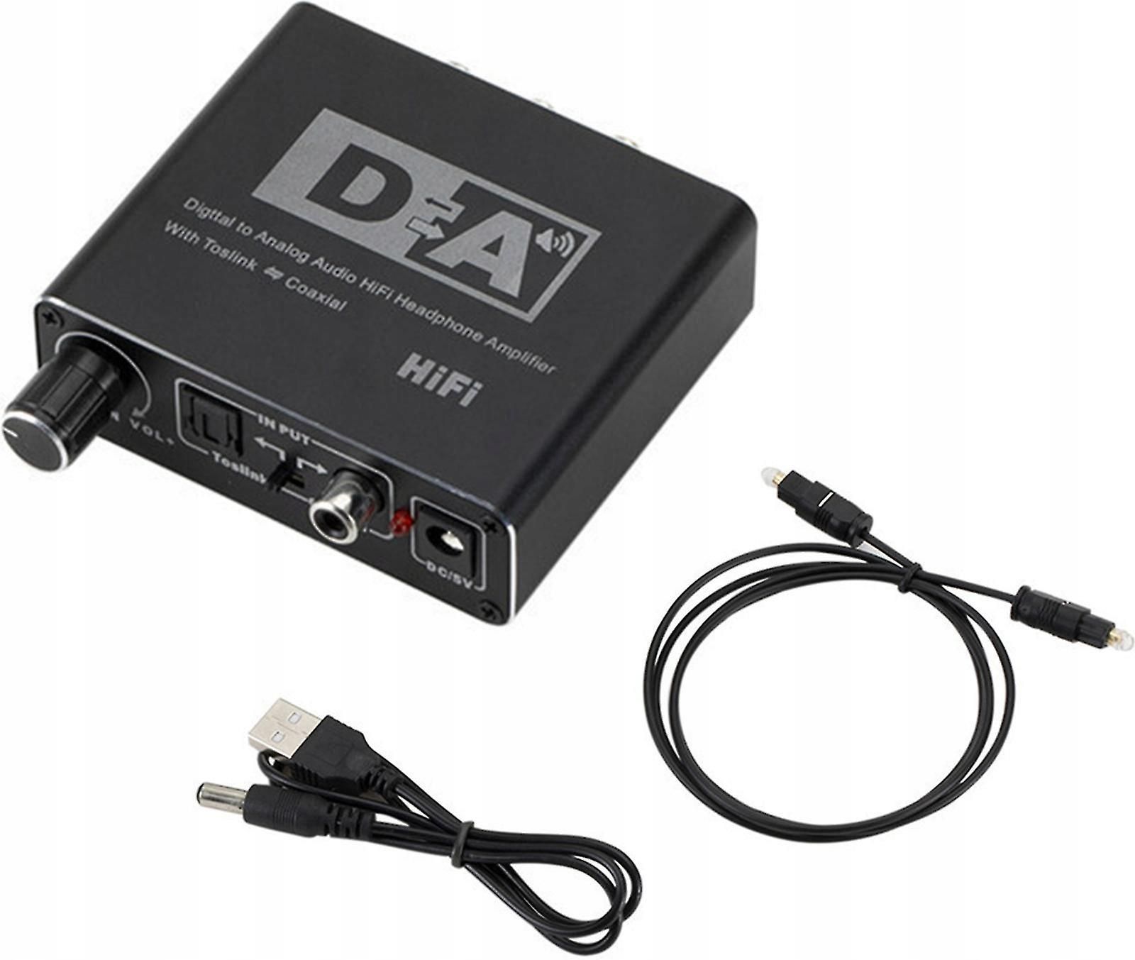 INNA OPTICAL FIBER TO SLINK COAXIAL SIGNAL TO RCA AUDIO ...