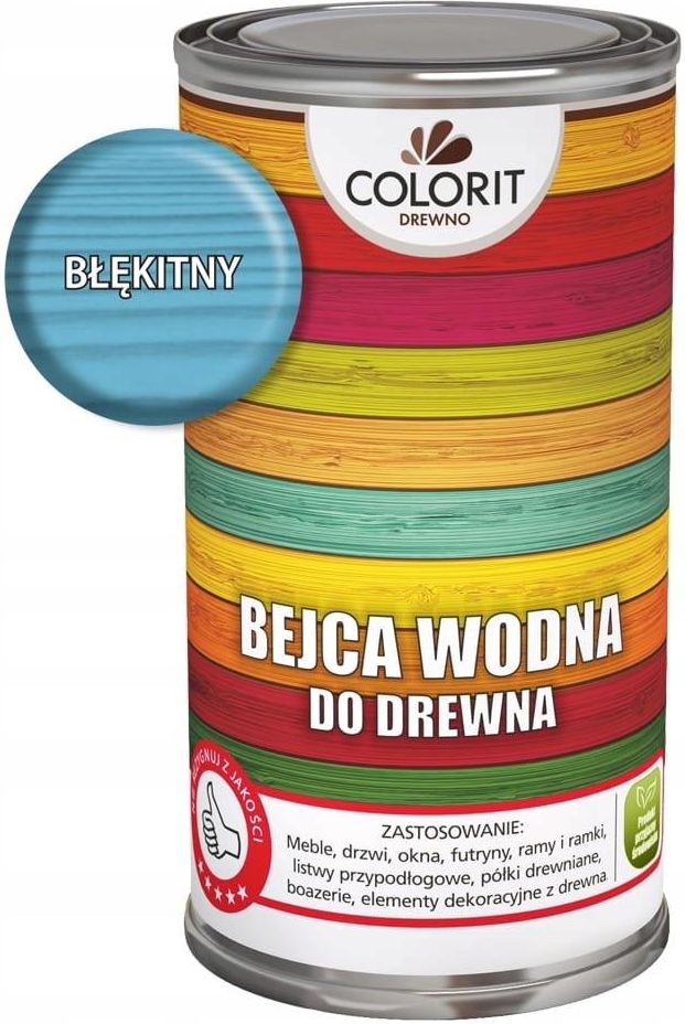 COLORIT BEJCA WODNA DO DREWNA 1L BŁĘKITNY DO ITCBW12N1L - Opinie i ceny ...