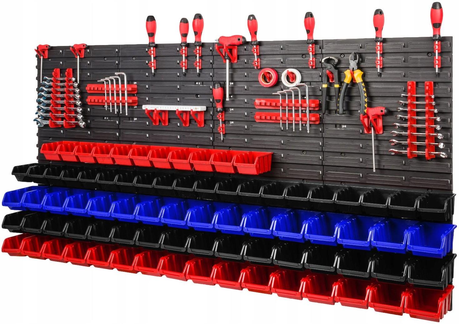 PAFEN TABLICA NARZĘDZIOWA ZESTAW XXL 79 KUWET I UCHWYTY ZES79MIX ...