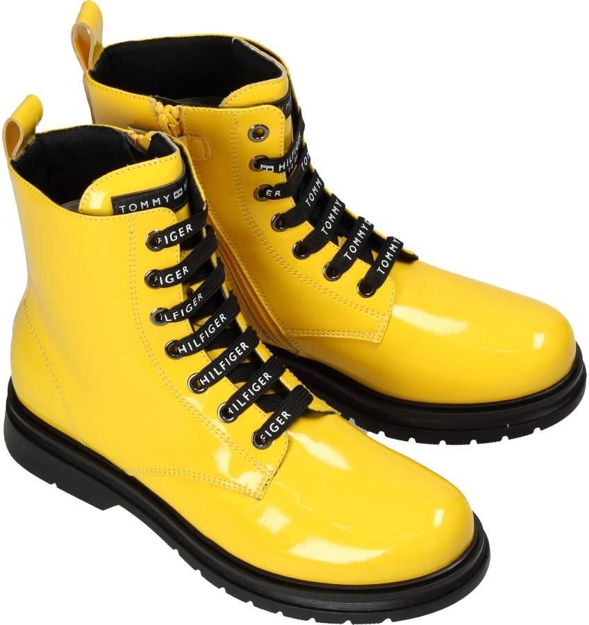 Tommy Hilfiger Trzewiki T4A5-32011-0775200 35 Lace-Up Bootie - Ceny i ...