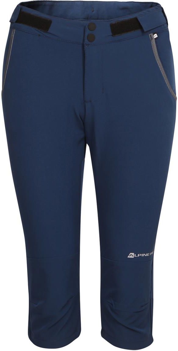 Alpine Pro Arofa Damskie spodnie softshell 3/4 LPAX468 niebieski perski ...