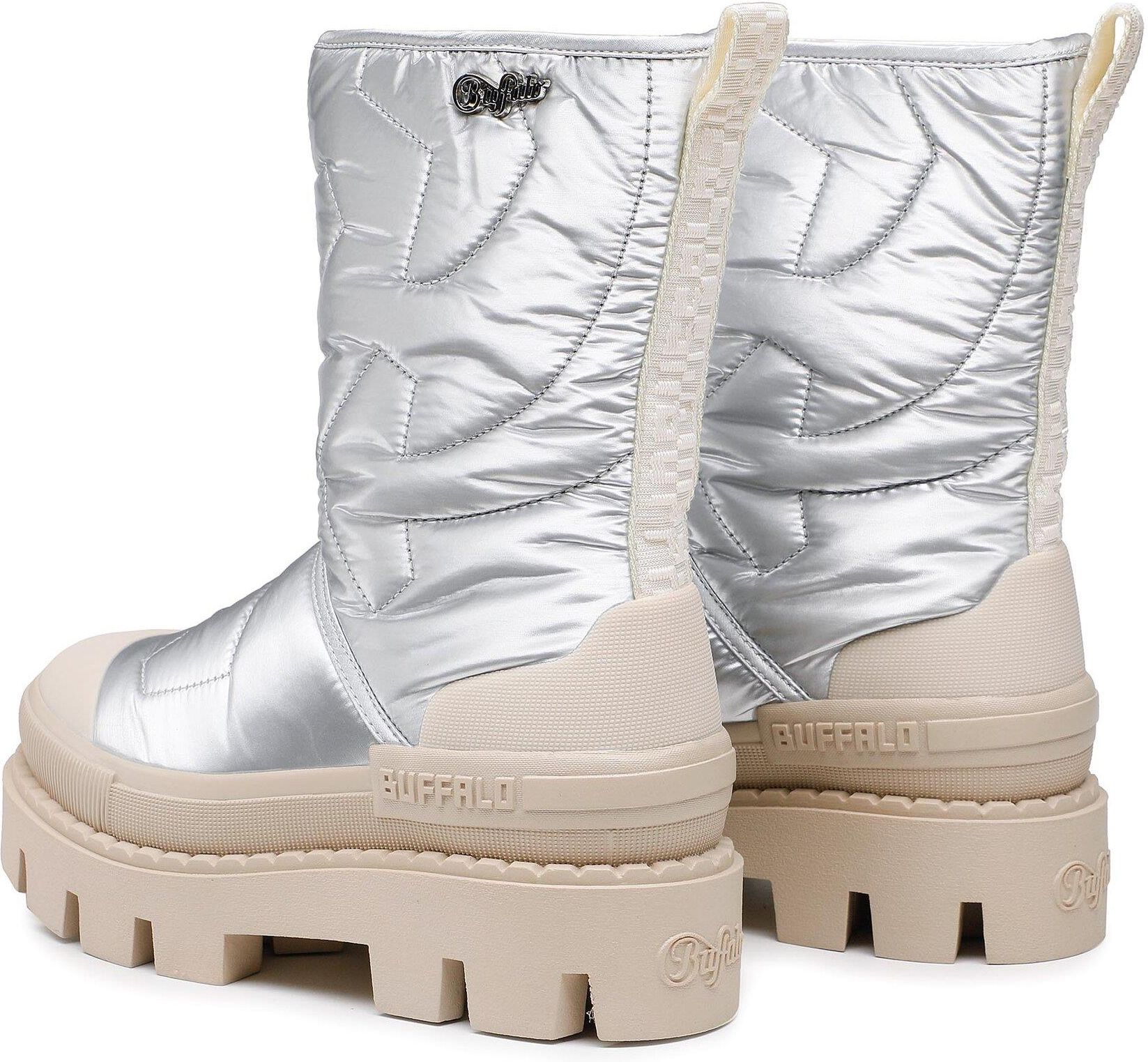 Buffalo Botki Raven Snow Boot BN16308081 Srebrny - Ceny i opinie - Ceneo.pl