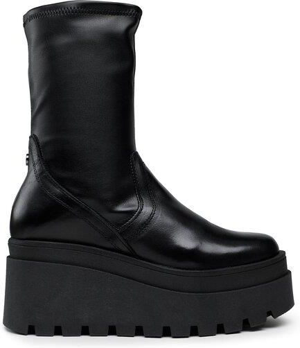 Buffalo Botki Lift Sock Mid BN11701691 Czarny - Ceny i opinie - Ceneo.pl