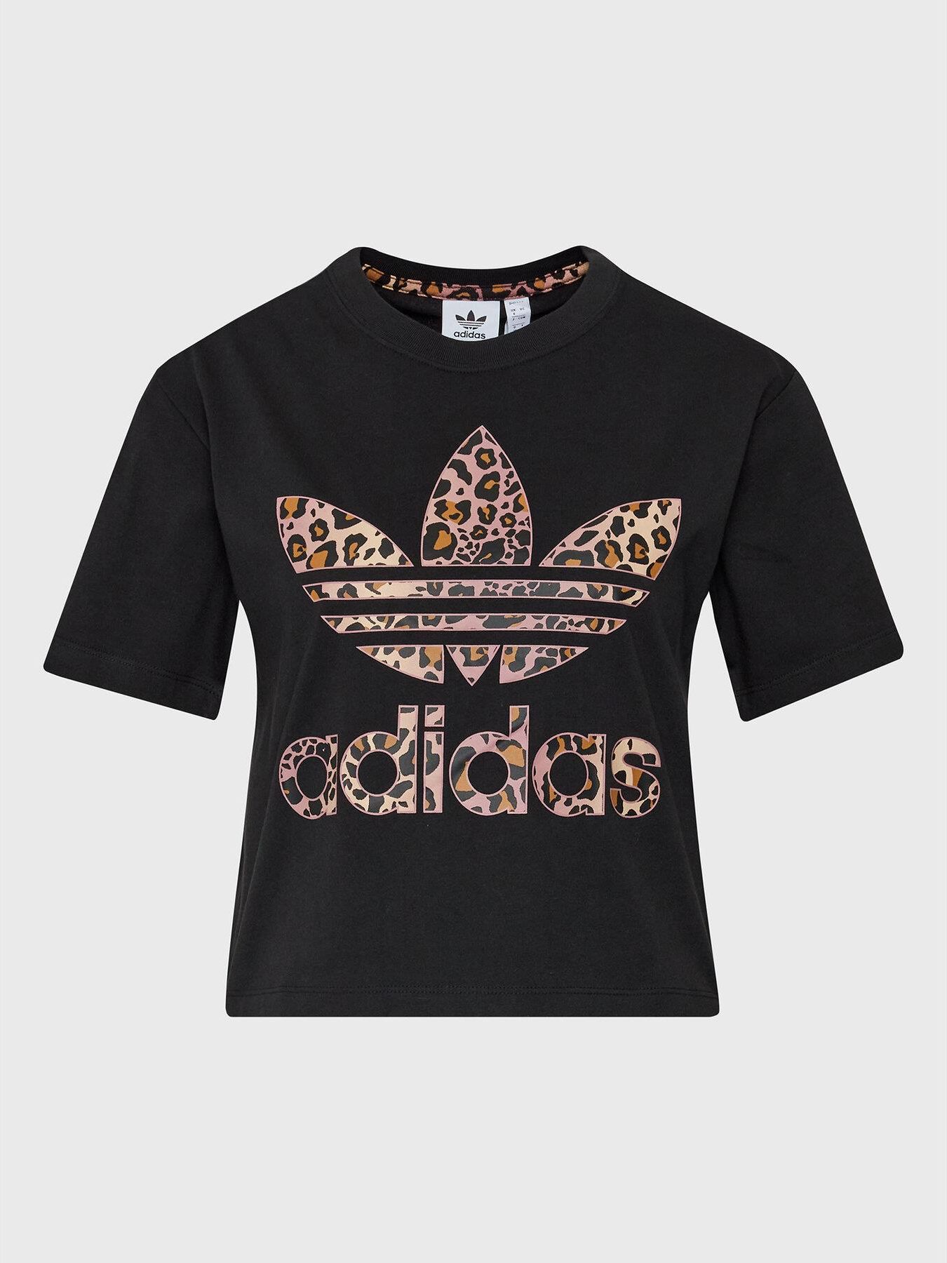 Adidas T-Shirt Logo HK5187 Czarny Regular Fit - Ceny i opinie - Ceneo.pl