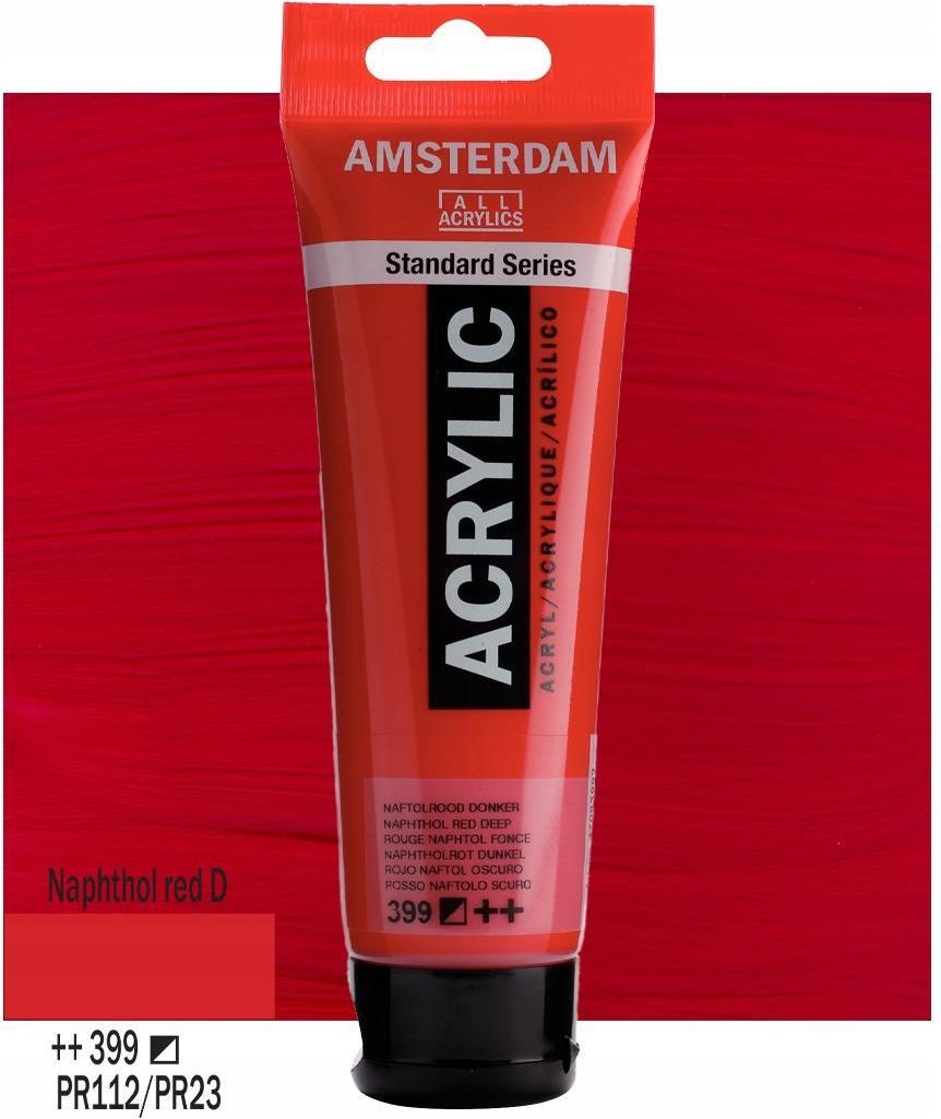 Farba akrylowa Talens 120ml 399 Naphthol Red Deep - Ceny i opinie - Ceneo.pl