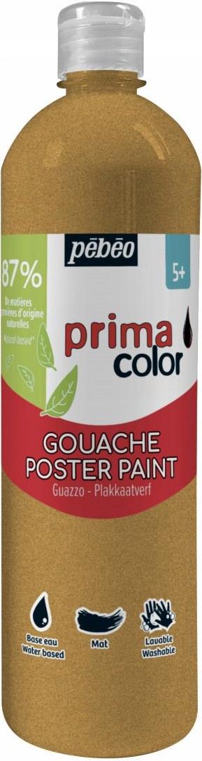 Pebeo Prima Color Farba Gwasz Tempera 1L Gold - Ceny i opinie - Ceneo.pl