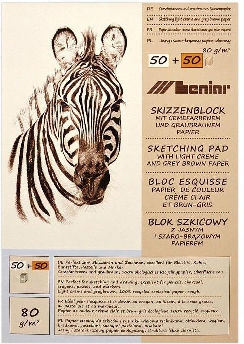 Leniar 90882 Blok Szkicowy A3 mix 100 ark. - Ceny i opinie - Ceneo.pl