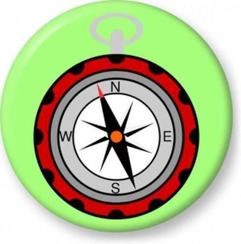 Lusterko Kieszonkowe 56mm Kompas 405175 - Gadżety dla domu - Ceny i ...