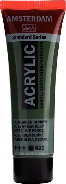 Farba akryl Amsterdam 20ml 622 Zieleń oliwkowa C - Ceny i opinie - Ceneo.pl