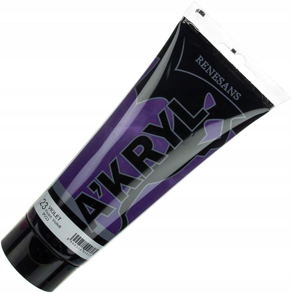 Farba akrylowa Renesans 200ml Fiolet farby akryl - Ceny i opinie - Ceneo.pl