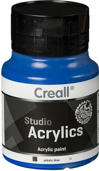 Creall Studio Acrylics 500 ml phtalo blue 32 - Ceny i opinie - Ceneo.pl