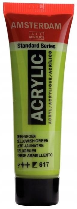 Farba akryl Amsterdam 20ml 617 Zielony Żółtawy - Ceny i opinie - Ceneo.pl