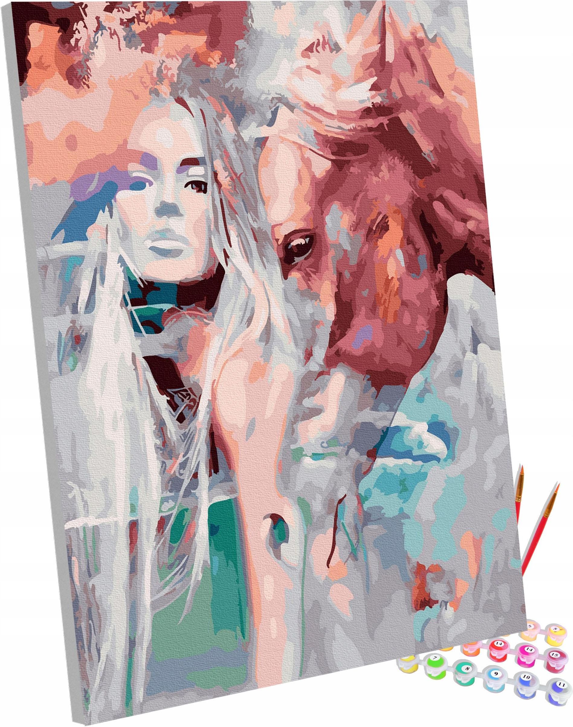 Zestaw Obraz Malowanie Po Numerach 40x50 Koń - Ceny i opinie - Ceneo.pl