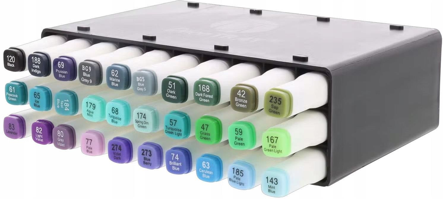 Markery akwarelowe DécoTime 30 szt. - Ceny i opinie - Ceneo.pl