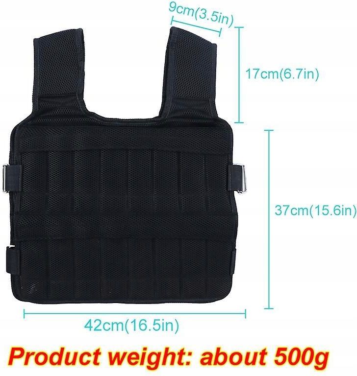 No Brand 30Kg Exercise Loading Weight Vest Boxing Running ...