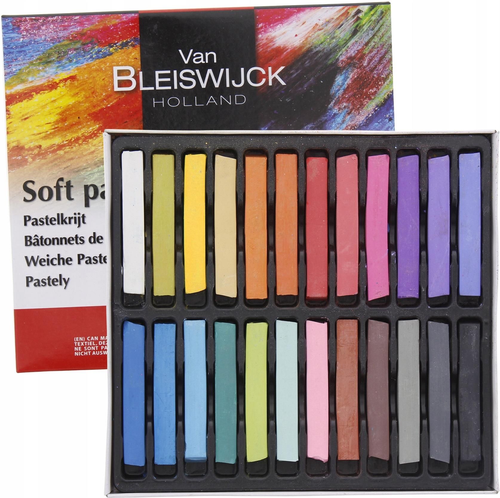 Pastele Miękkie Suche Zestaw 24szt Kredki - Ceny i opinie - Ceneo.pl