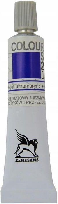 Farba Akryl 20ml Renesans 21 Błękit Ultramaryna - Ceny i opinie - Ceneo.pl