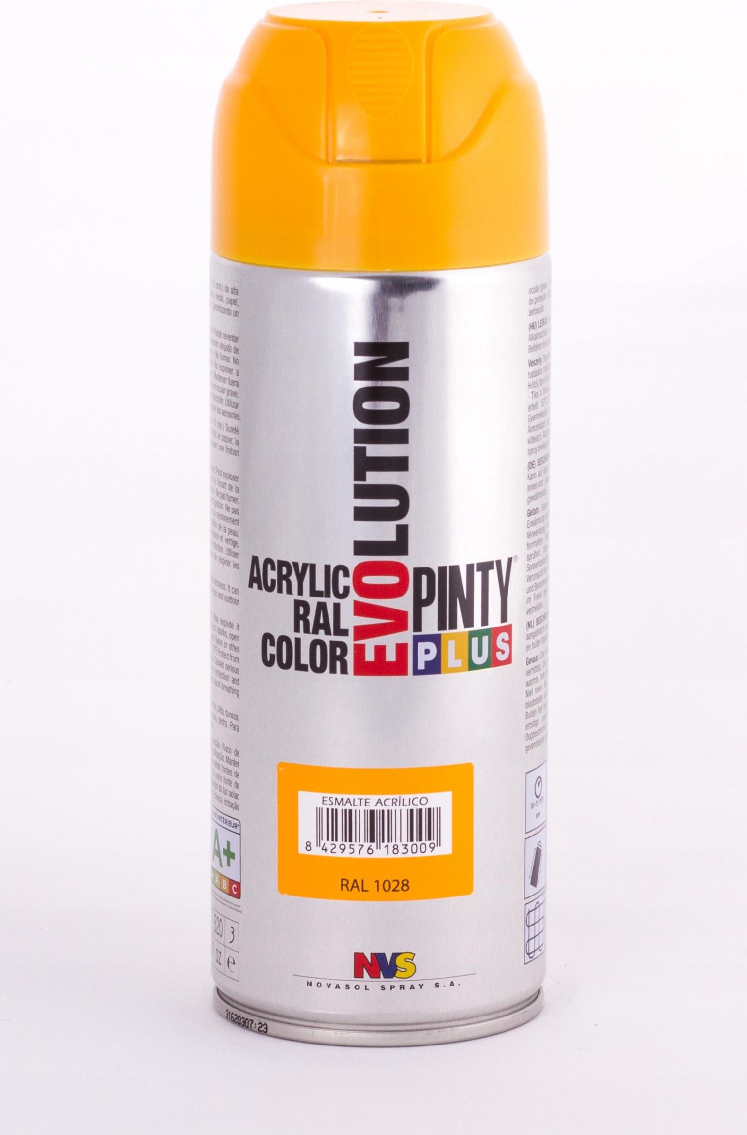 Farba Akrylowa Evolution 200ml Yellow Ral 1028 - Ceny i opinie - Ceneo.pl