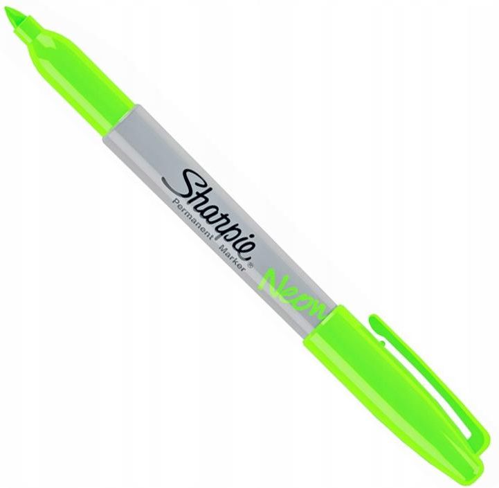 Sharpie marker neonowy Green - Ceny i opinie - Ceneo.pl