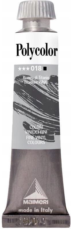 Farba Polycolor Maimeri 018 Titanium White 20ml - Ceny i opinie - Ceneo.pl