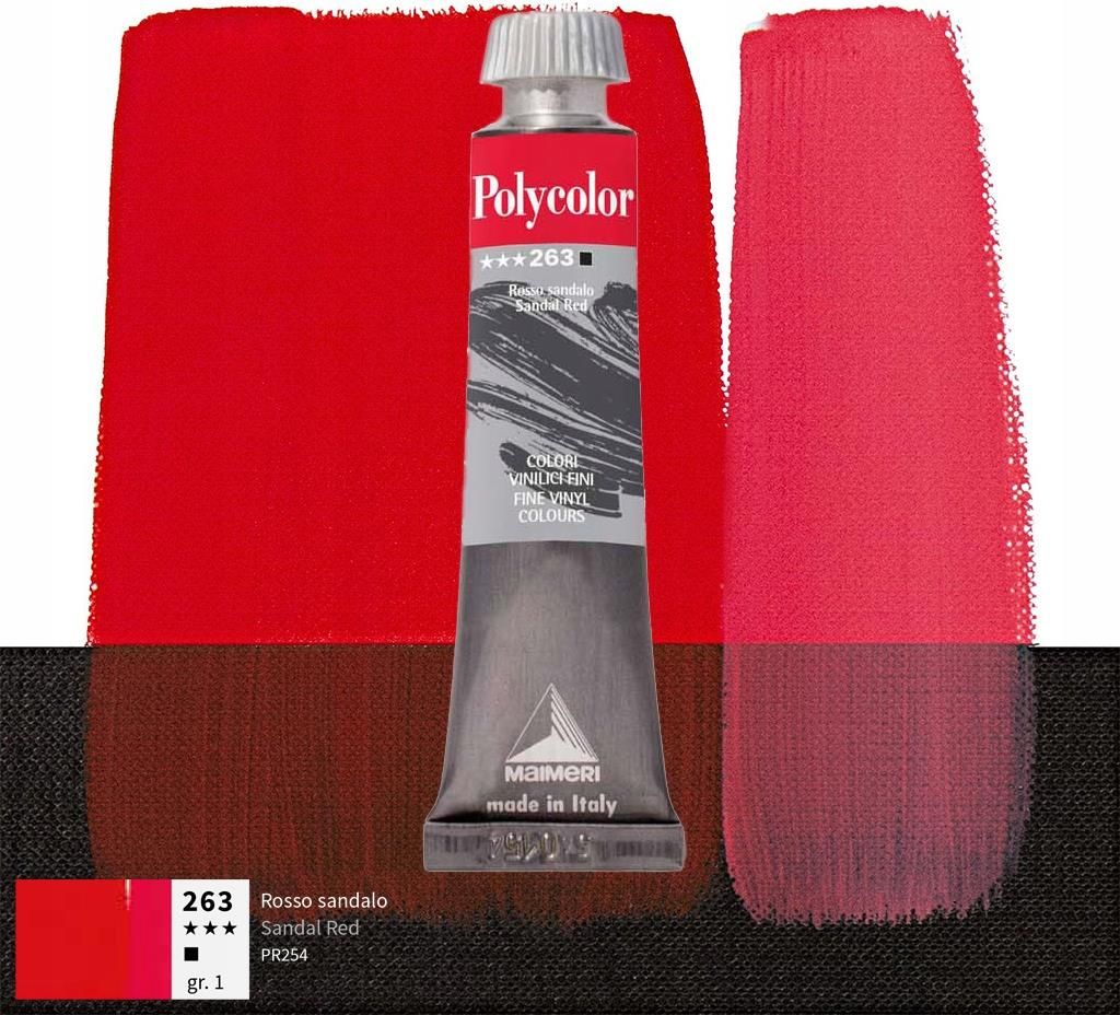Farba Akrylowa Polycolor 20 ML 263 Scandal Red - Ceny i opinie - Ceneo.pl