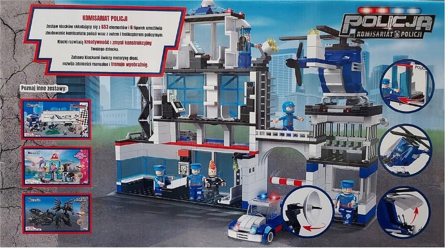 Elefun Klocki Robocop Wóz Policyjny - ceny i opinie - Ceneo.pl