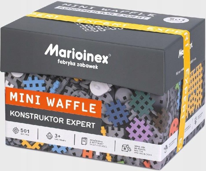 Marioinex Klocki Wafle Konstrukcyjne Mini Zestaw 501El - ceny i opinie ...