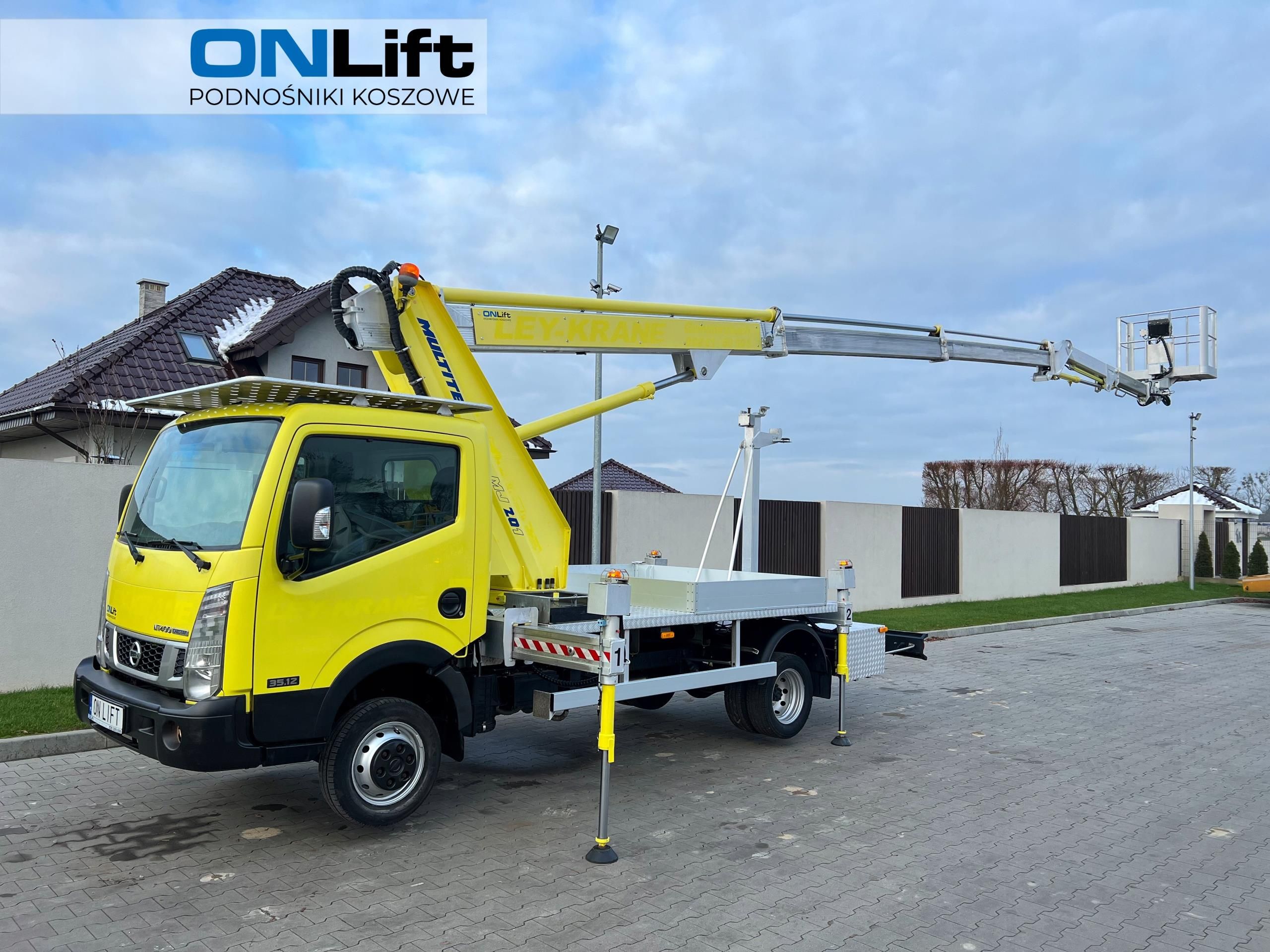Podnośnik koszowy, zwyżka- MULTITEL MJ201 - ONLift - Opinie i ceny na ...