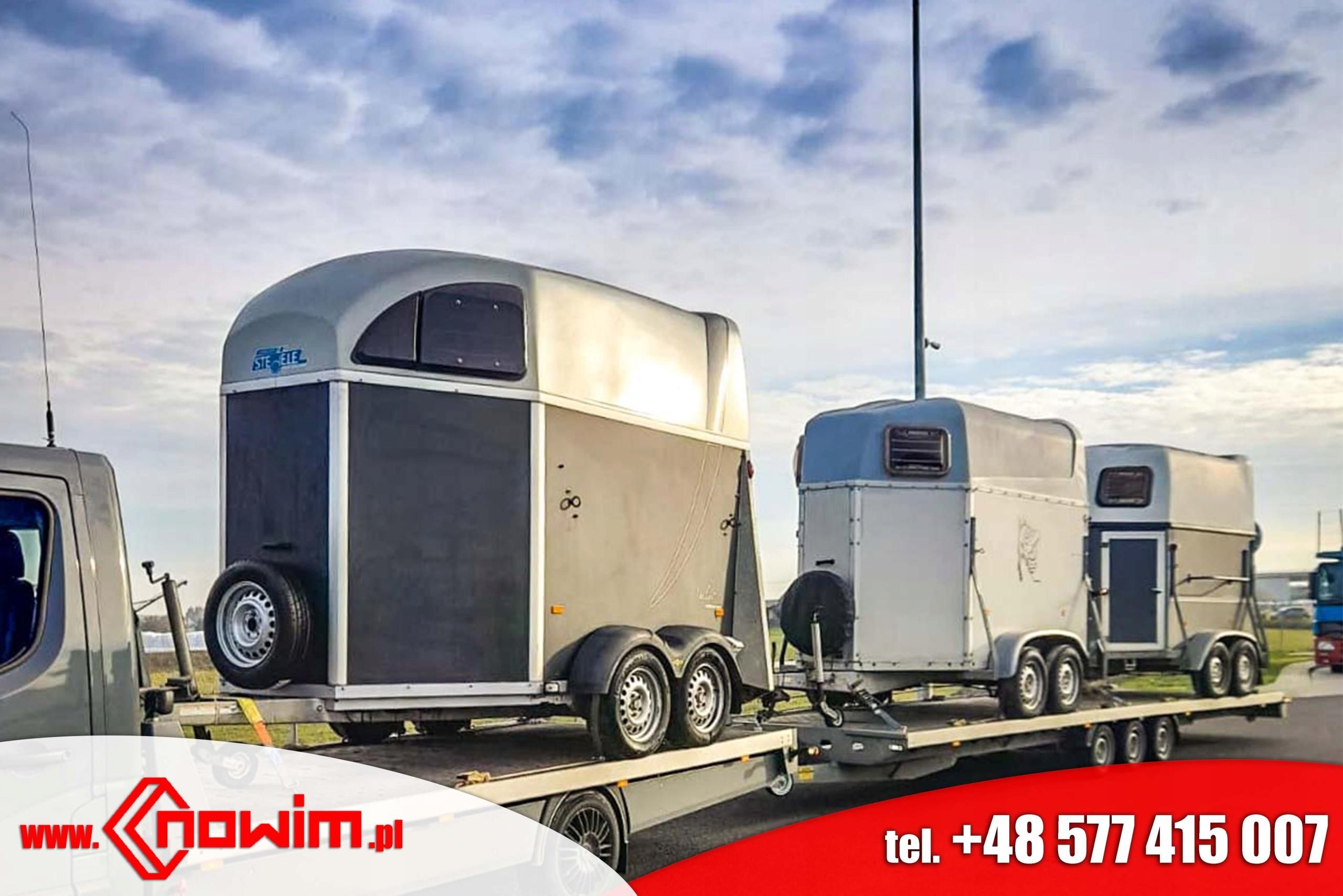 Przyczepa używana do koni 2 konna dobra koniara - Opinie i ceny na Ceneo.pl