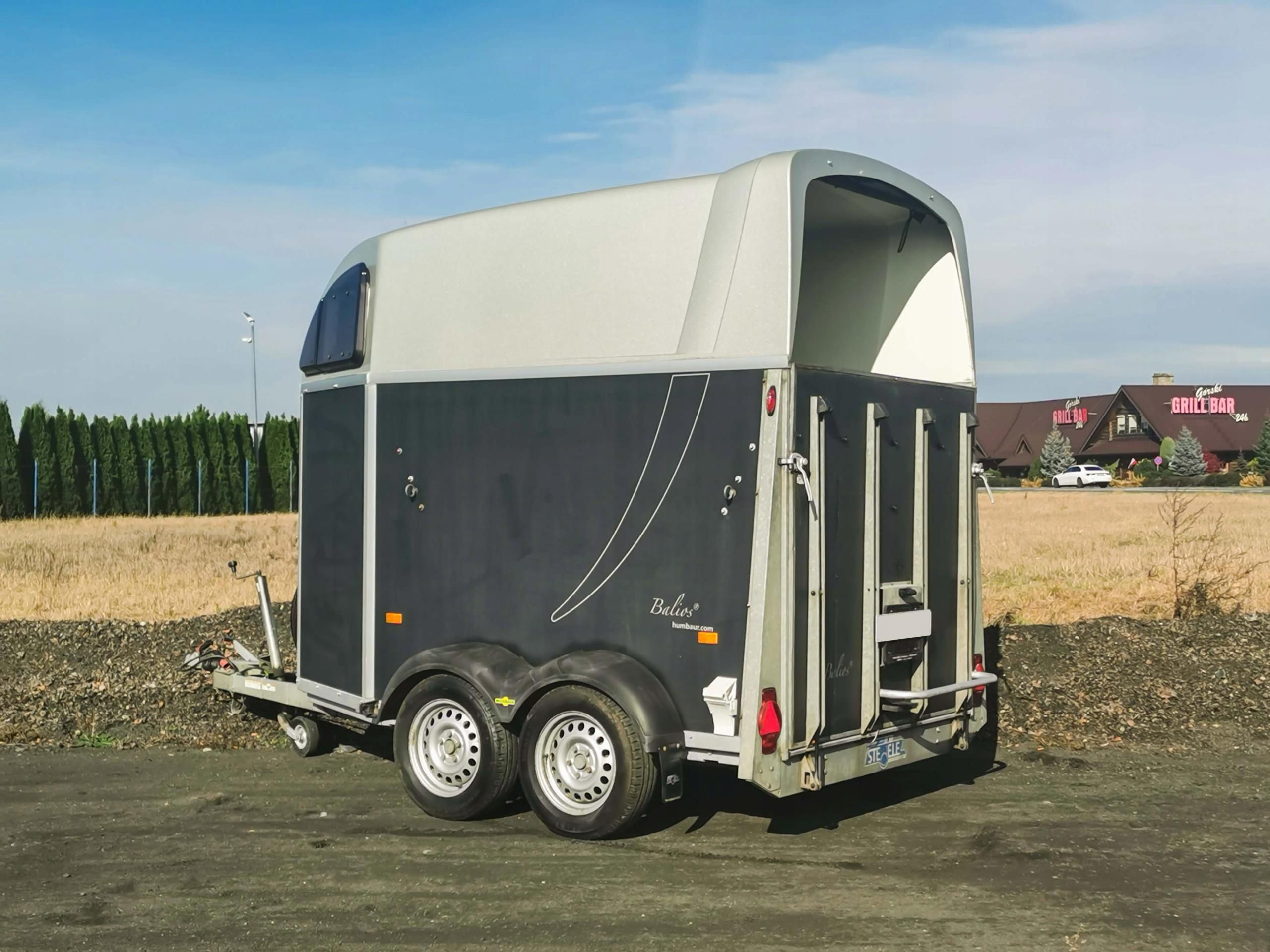 Przyczepa używana do koni 2 konna dobra koniara - Opinie i ceny na Ceneo.pl