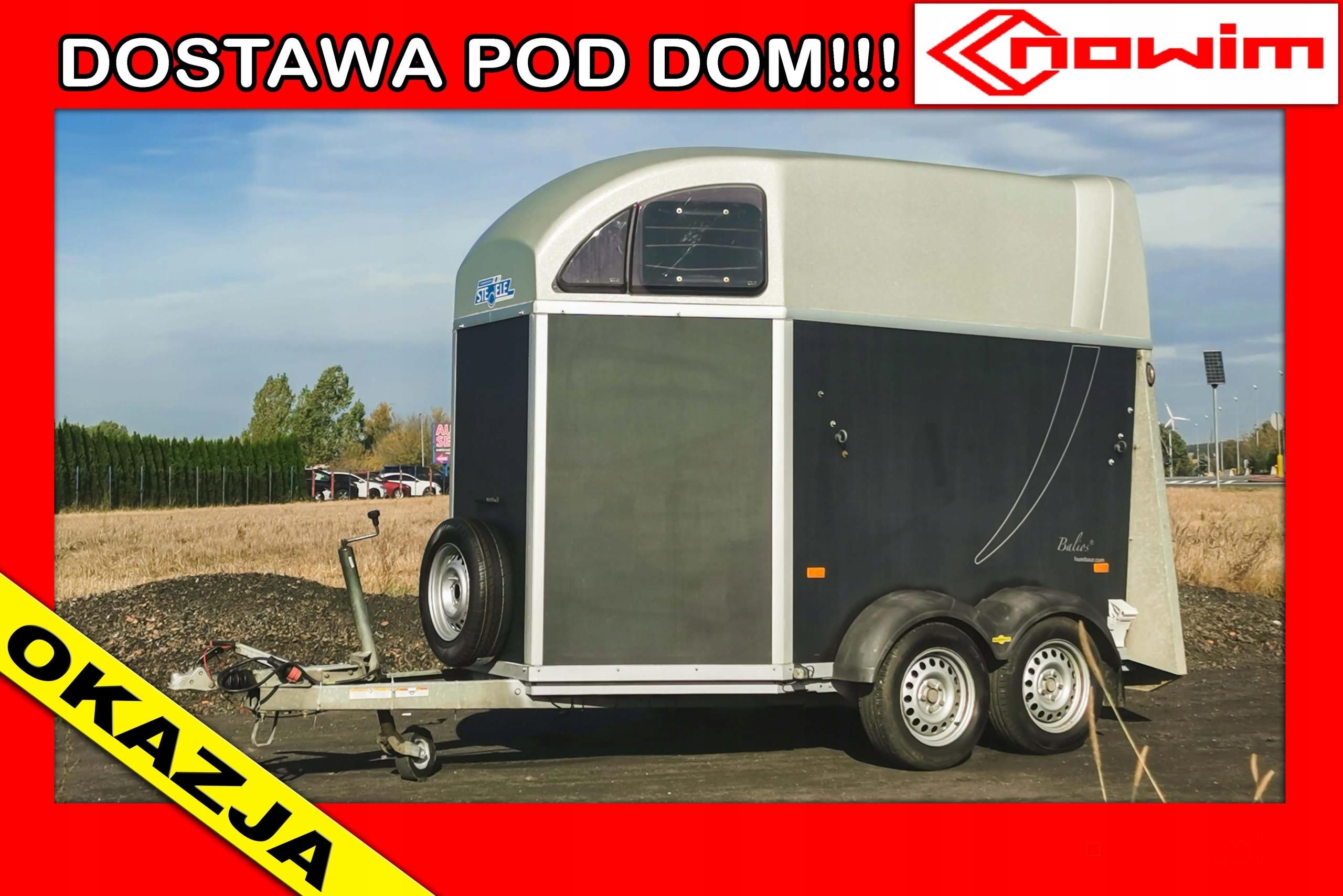 Przyczepa używana do koni 2 konna dobra koniara - Opinie i ceny na Ceneo.pl