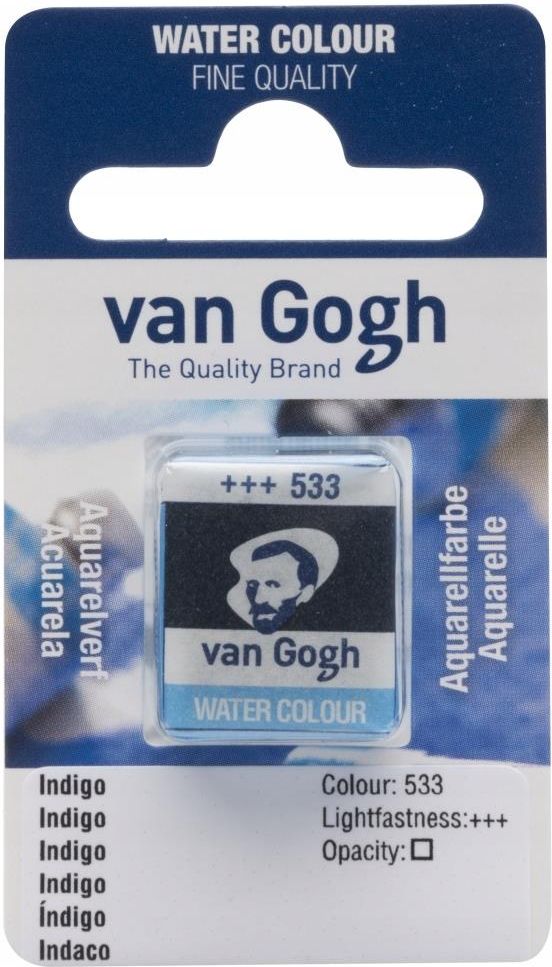 Talens Van Gogh Water Colour Pan Indigo - Ceny i opinie - Ceneo.pl