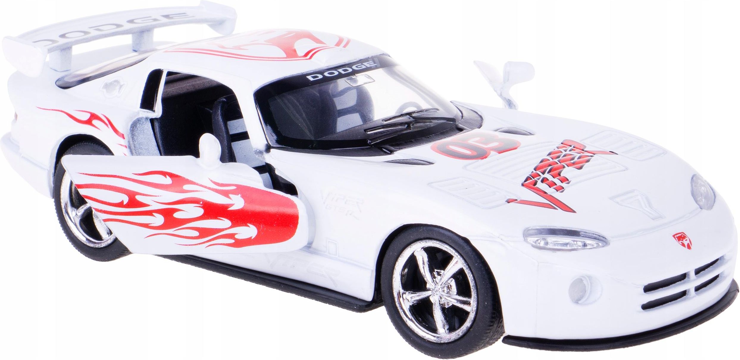 Kinsmart Dodge Viper Gts R Model Metal 1:36 Biały - Ceny i opinie ...
