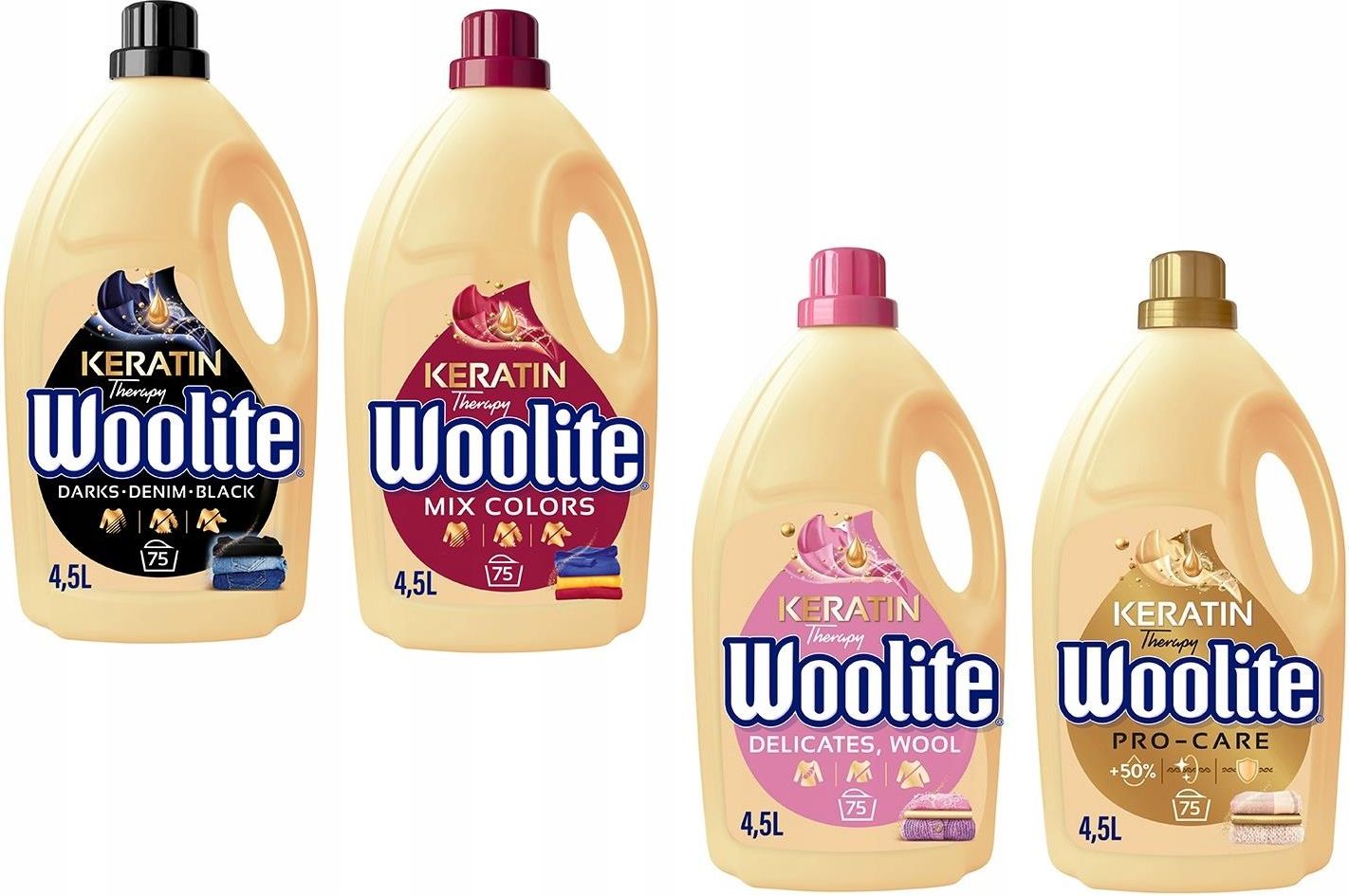 Woolite Mix Colors Płyn do Prania Mix 4 x 4,5l - Opinie i atrakcyjne ...