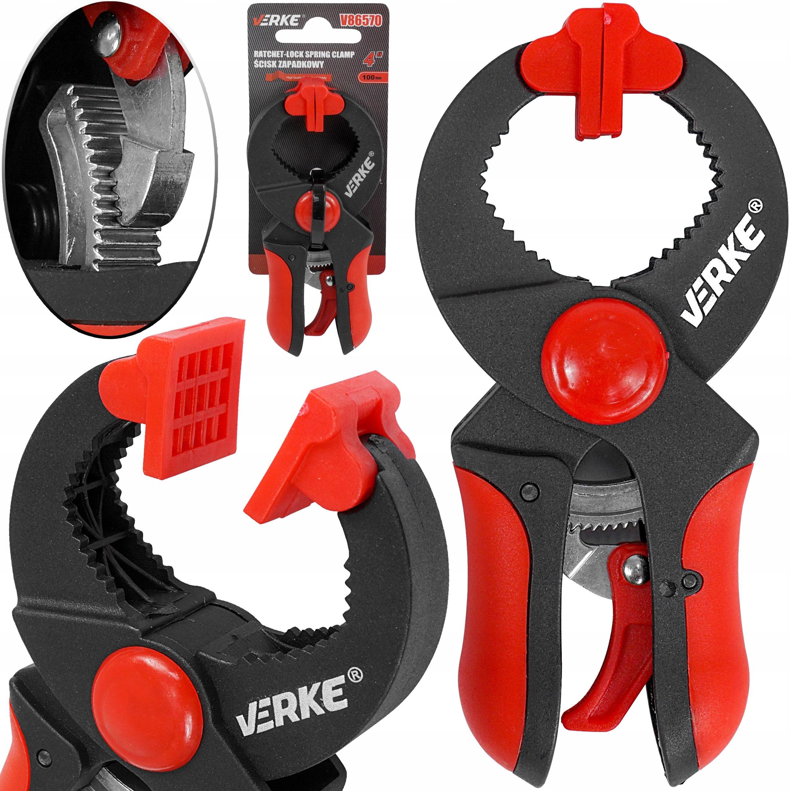 Verke Ścisk Stolarski Sprężynowy Zapadkowy 100Mm - Opinie i ceny na ...