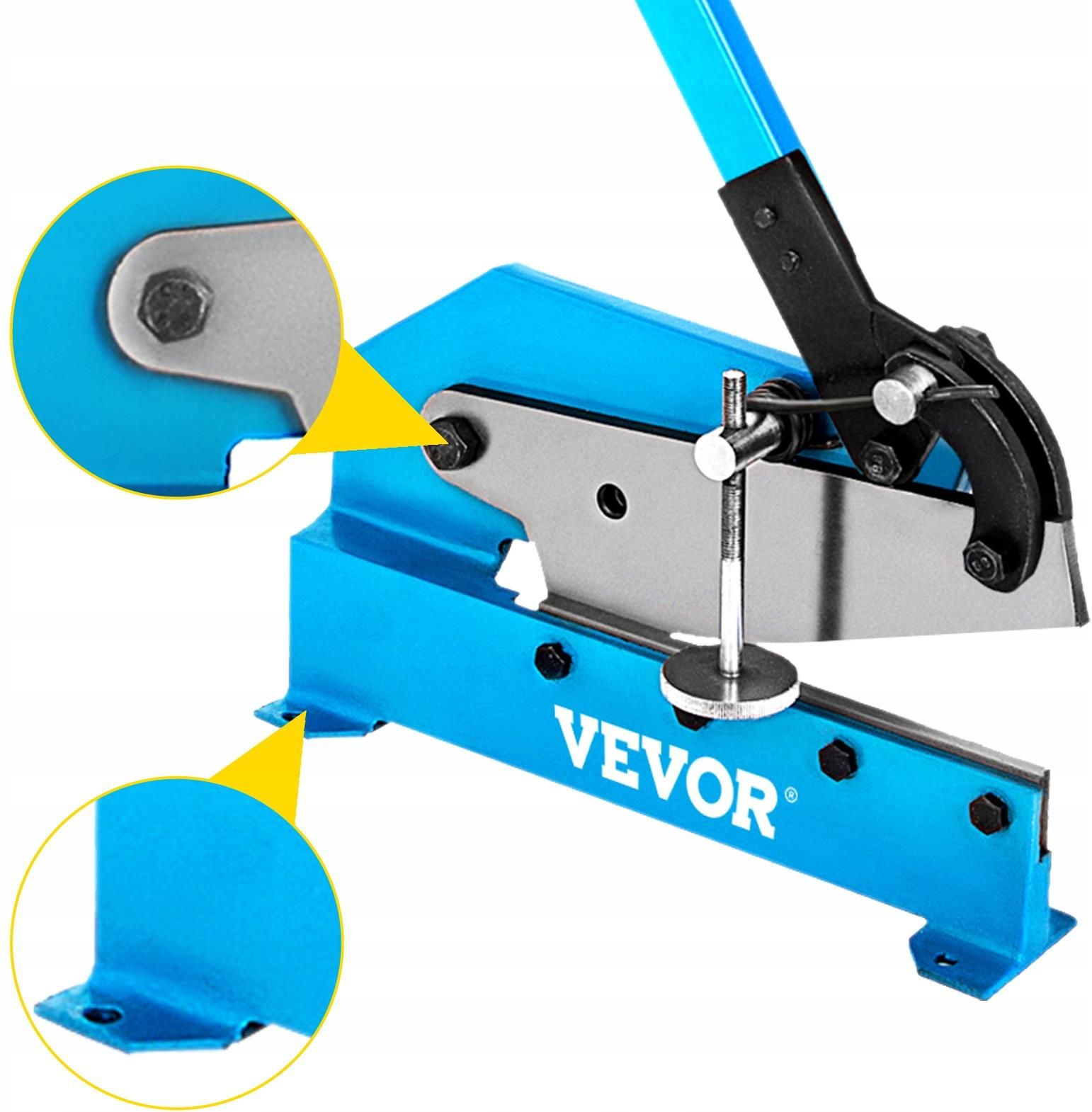 Vevor Gilotyna Ręczna Do Blachy Stalowej Prętów Nożyce - Opinie i ceny ...