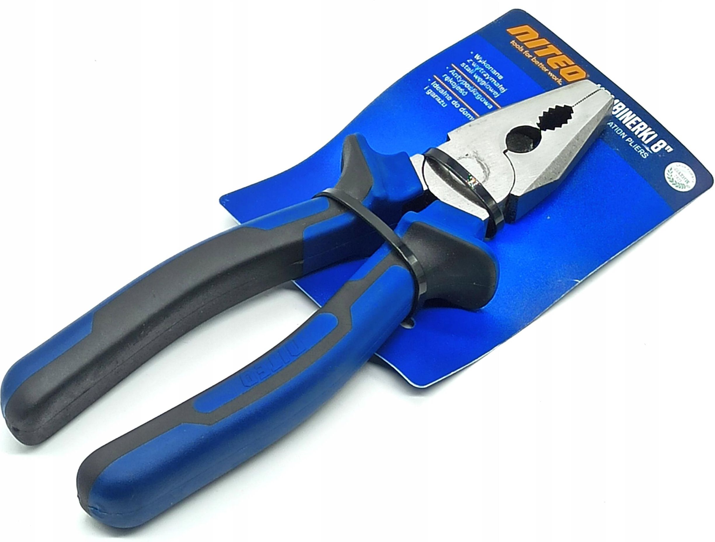 Niteo Kombinerki 8-Calowe Antypoślizgowa Rękojeść - Opinie i ceny na Ceneo.pl