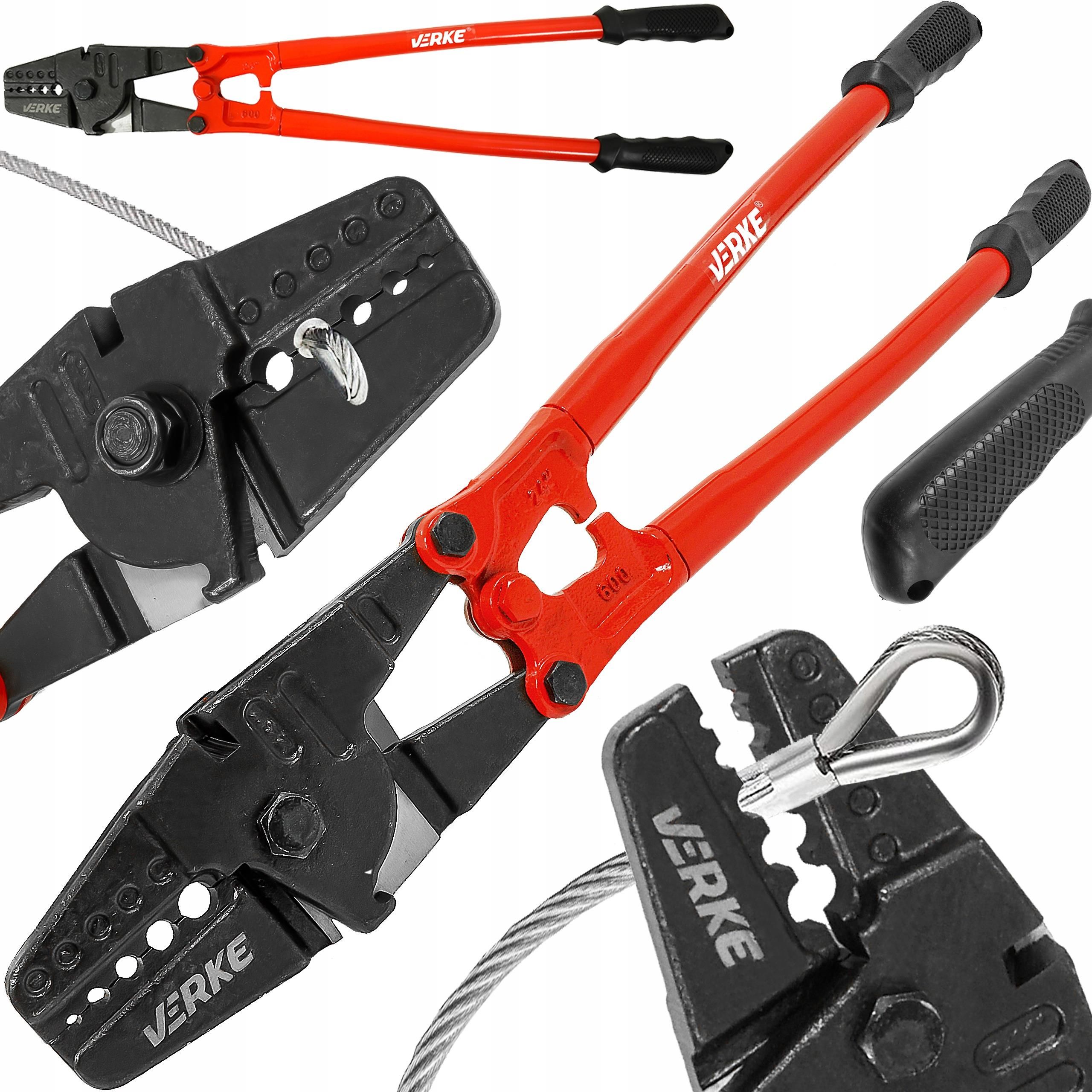 Verke Zaciskarka Szczypce Zaciskania Lin Linek Stalowych - Opinie i ...