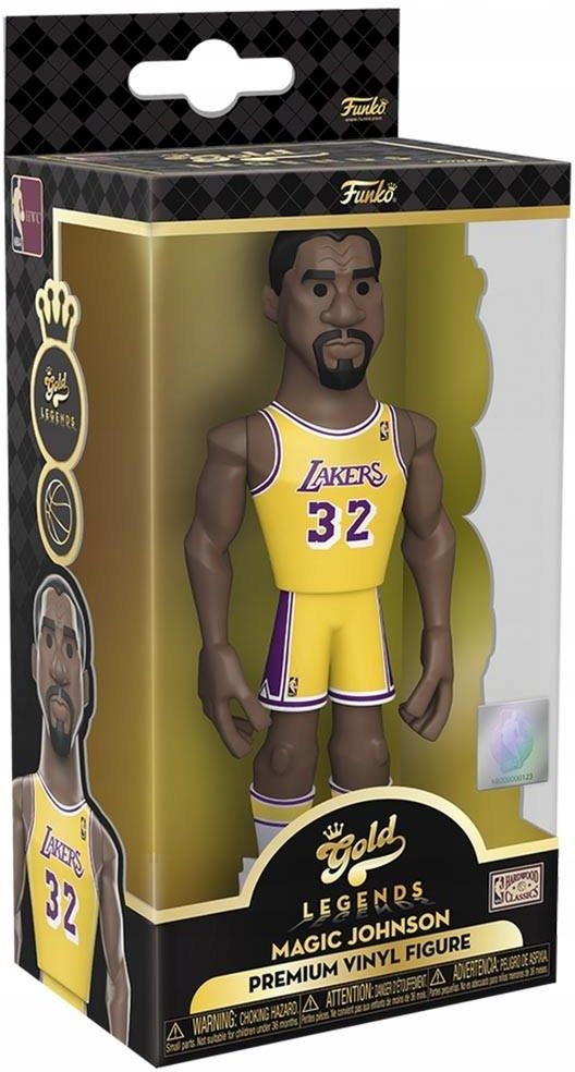 FUNKO POP! FIGURKA GOLD 5 LAKERS MAGIC JOHNSON 57755 - Ceny i opinie ...