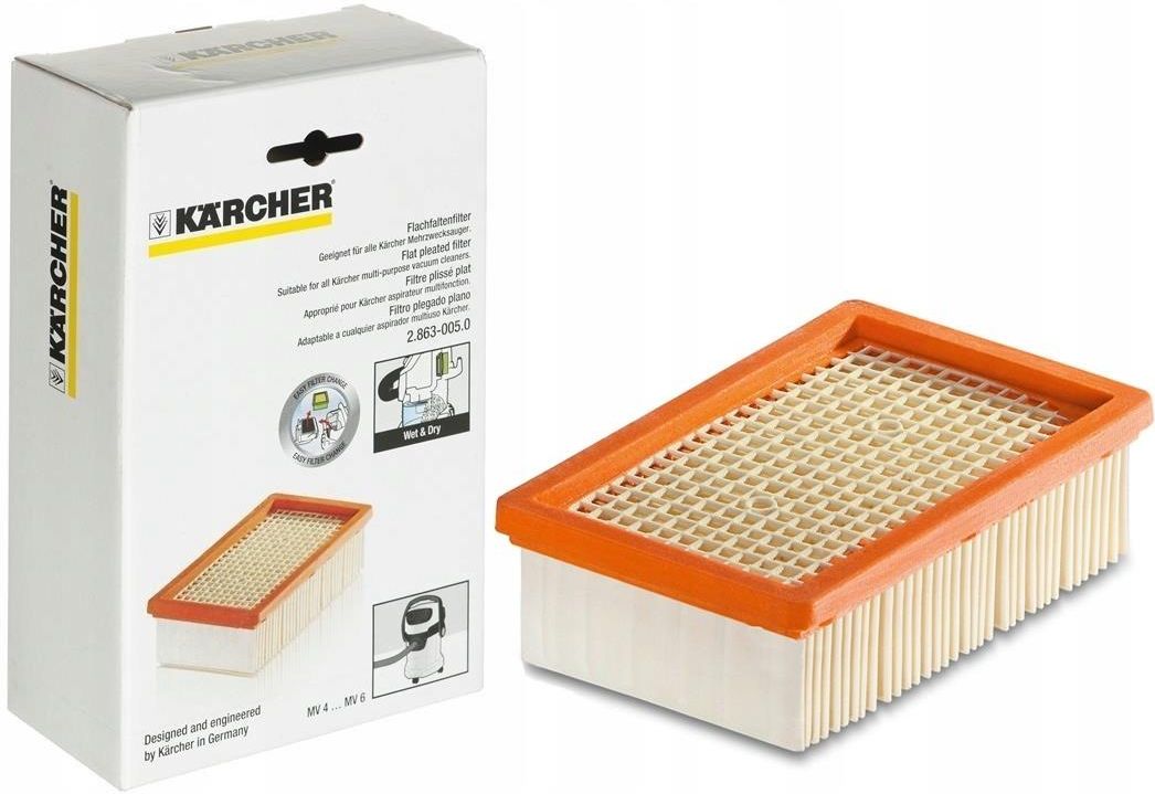 Filtr do odkurzacza Kärcher Filtr Karcher Do Wd4 Wd5 Wd6 2.863-005 ...