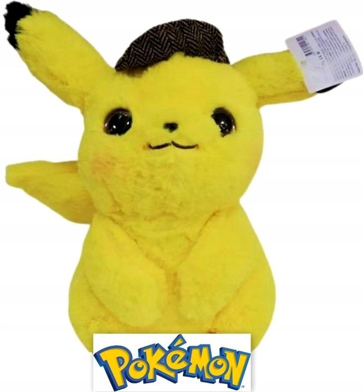 Toys Maskotka Pikachu Detektyw Pokemon Pluszak 25Cm - Ceny i opinie ...