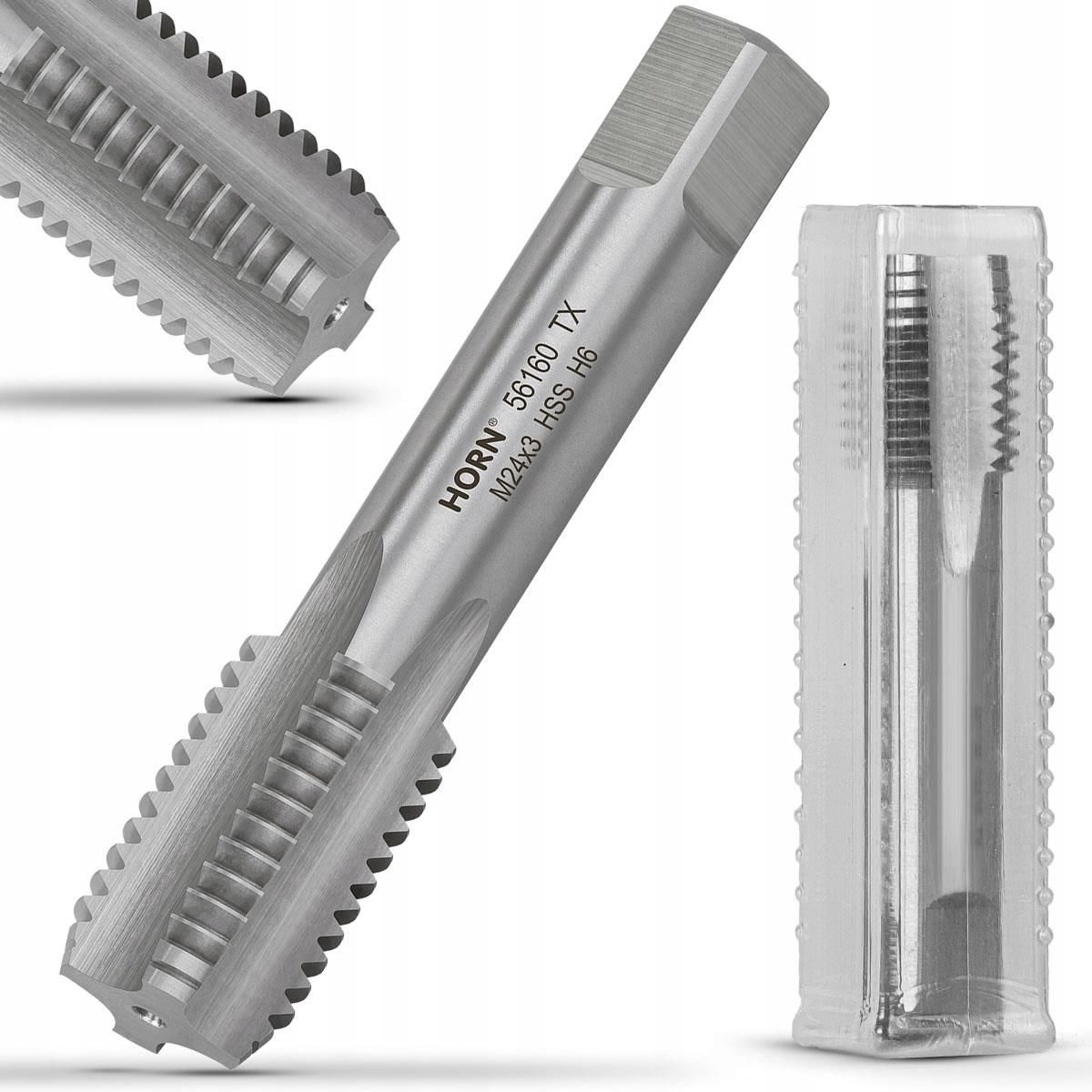 Gwintownik M24 Ręczny M24x3 mm. Hss DIN352/1P - Opinie i ceny na Ceneo.pl