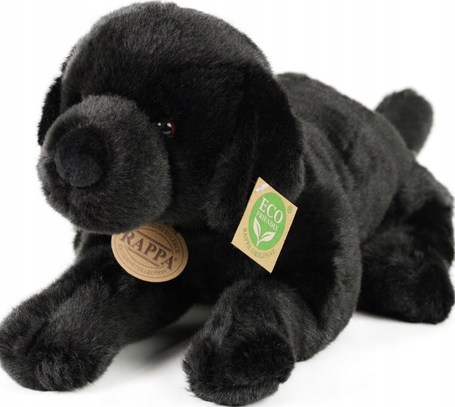 Rappa Czarny Labrador Maskotka Realistyczna 40Cm Pies - Ceny i opinie ...