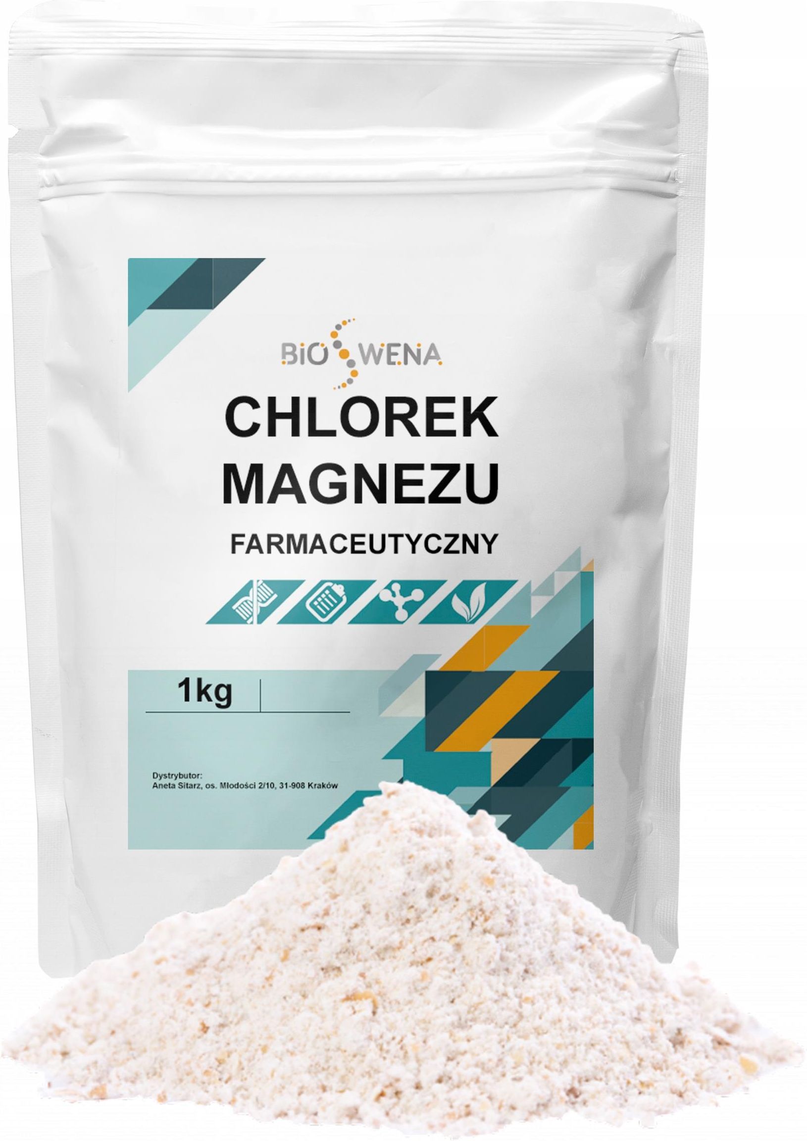 Bioswena Chlorek Magnezu 1Kg Farmaceutyczny Proszek Czda - ceny i ...